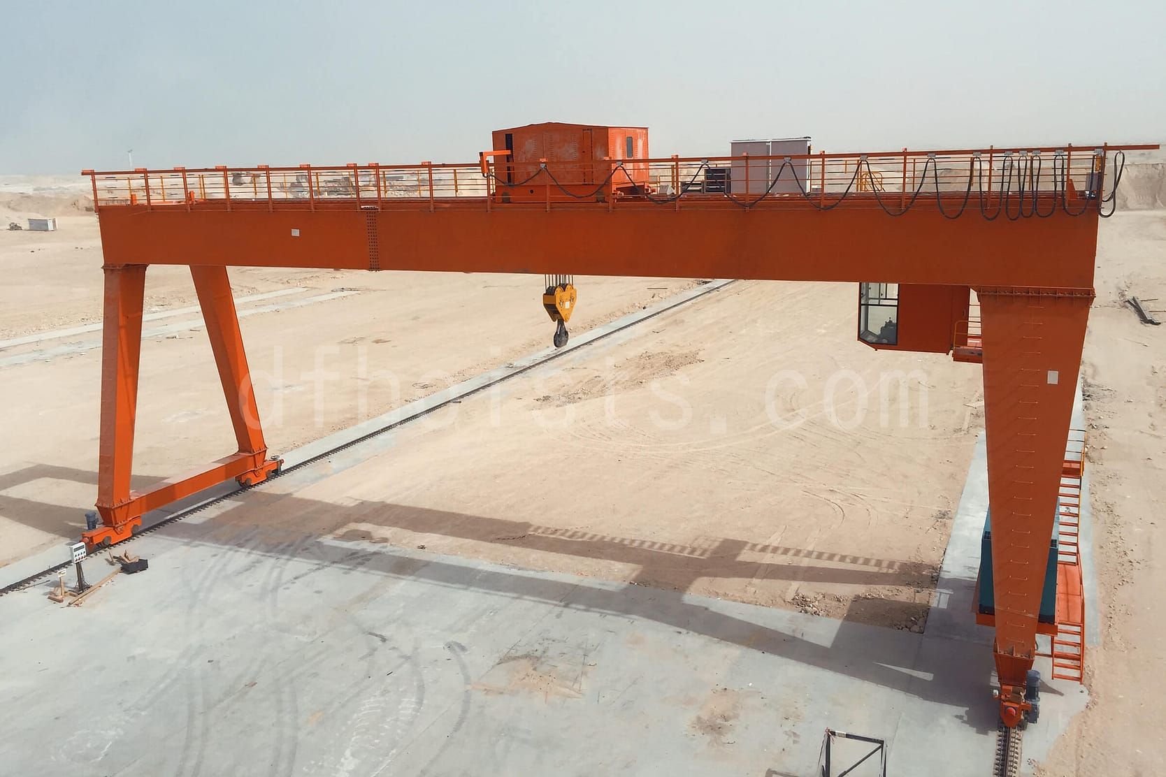 FEM Standard Double Girder Gantry Cranes Manufacturer | Dafang Crane