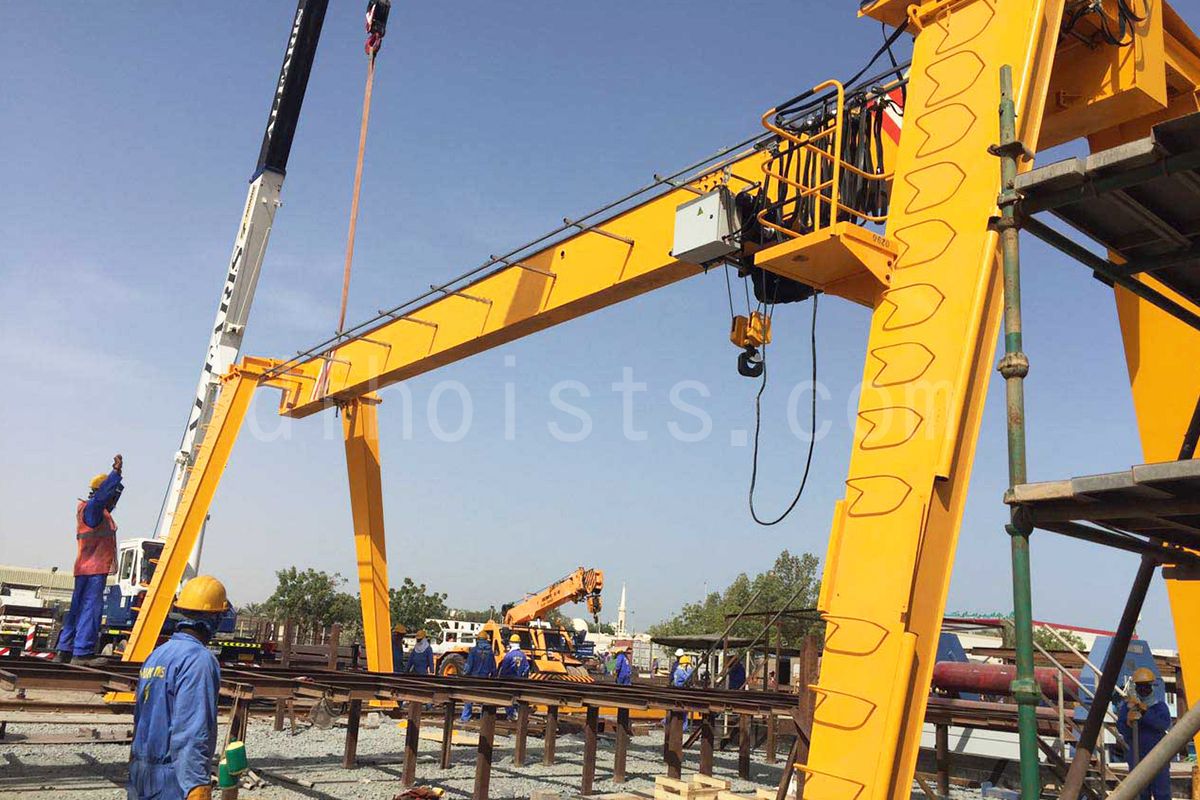 FEM Standard Single Girder Gantry Cranes Manufacturer | Dafang Crane FEM Standard Single Girder Gantry Cranes Manufacturer | Dafang Crane