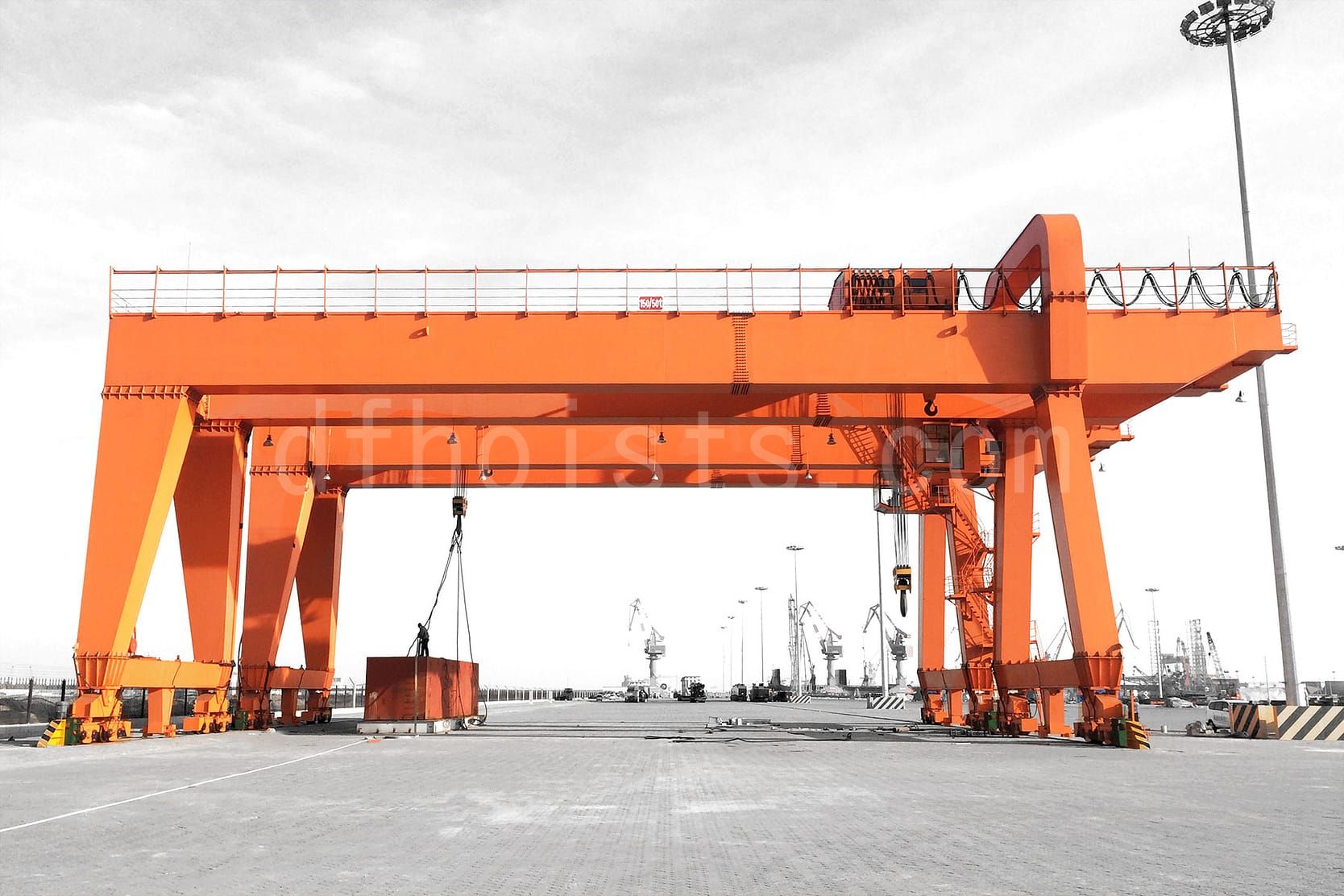 FEM Standard RTG&RMG Container Gantry Cranes Manufacturer | Dafang Crane